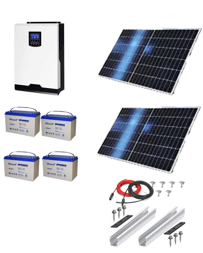 Energia Solar, Kit de energia solar, venta de kit energia soalr ...